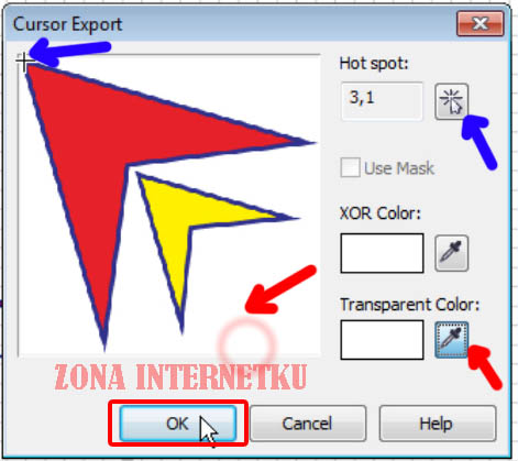 2 Cara Mudah Membuat Dan Mendesain Icon Cursor Sendiri - Zona Internetku