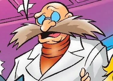 Sonic the Hedgehog Comic Character Checklist: Professor Gerald Robotnik