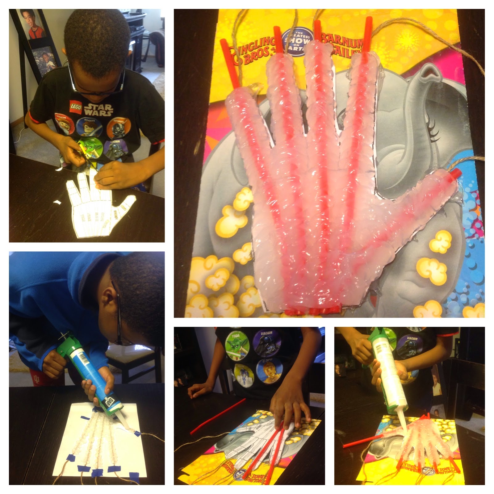 My Three Seeds of Joy Homeschool: MODEL ROBOT HAND