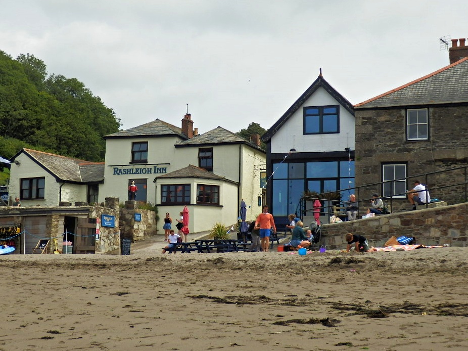 Mike's Cornwall: Polkerris, Cornwall the Fortified Harbour with an Inn ...