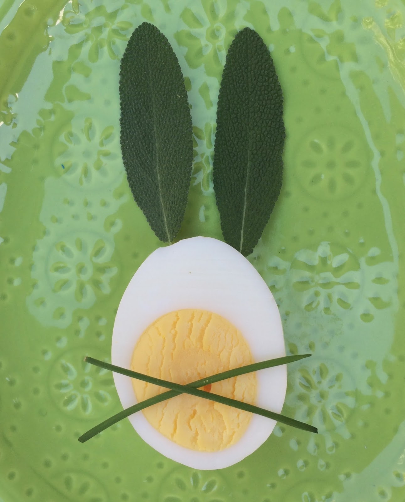 Jac o' lyn Murphy: Fresh Herb Easter Eggs