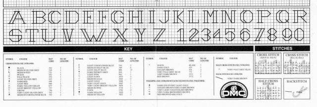 MAGIC: A Baby Boy /patterns/ - схеми на гоблени