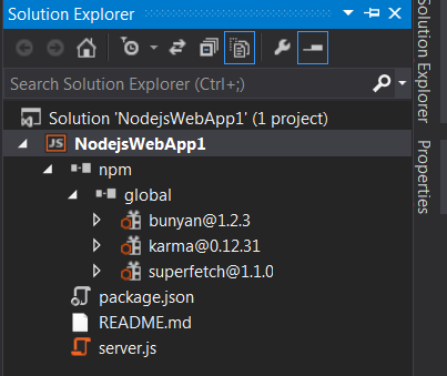 NodeJS development in Visual Studio - Coding Defined