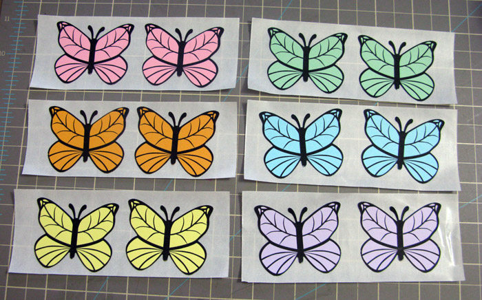 Cook, Craft, and be Merry: Stickers, stickers, butterfly stickers.