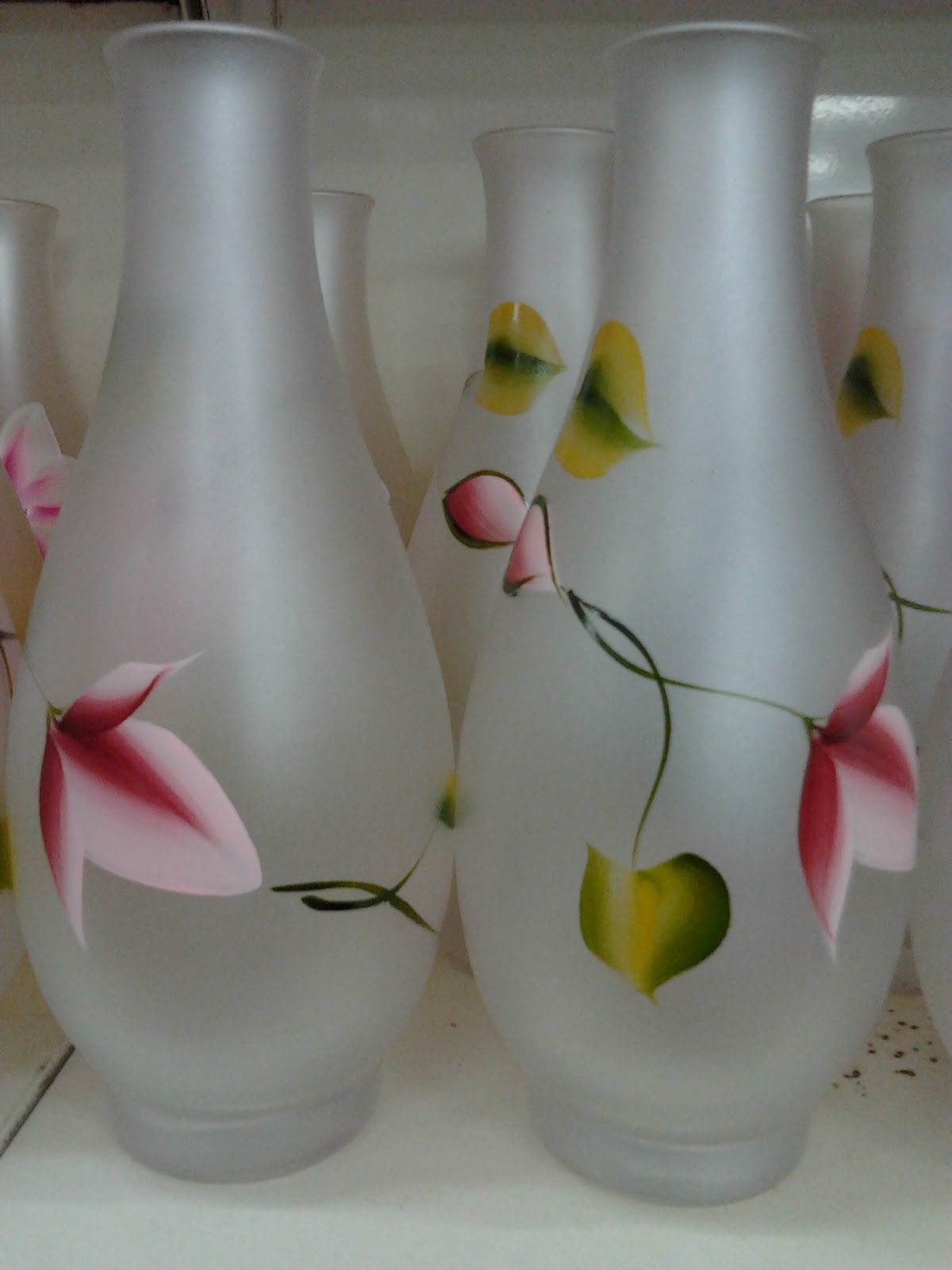 Produk Bunga - Pasu Kaca Berbagai Corak - Bahagian Satu - Pemborong Dan ...