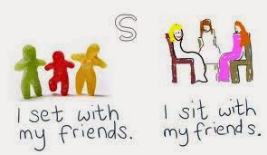 Teach Overseas: Should I use 'Sit' or 'Set'?