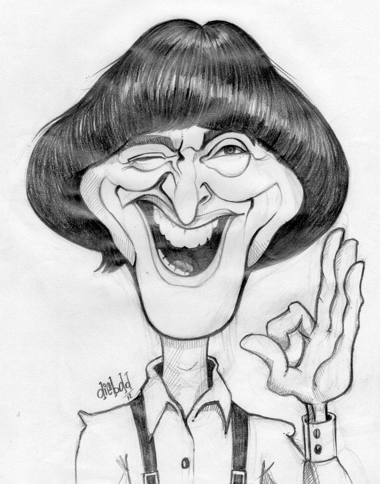 EL SHOW DE CARLITOS BALA: CARICATURA DE CARLITOS POR DANIEL DIEBOLD