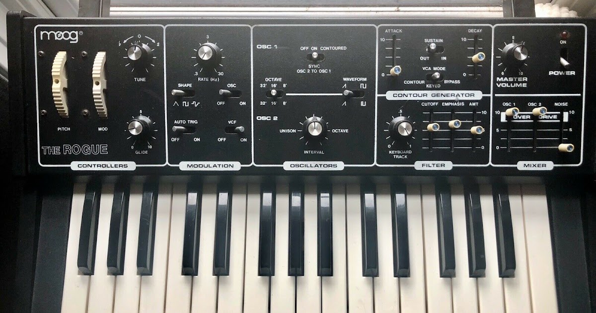 MATRIXSYNTH: Moog The Rogue 1981 Synthesizer