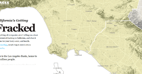 Maps Mania: Fracking in California