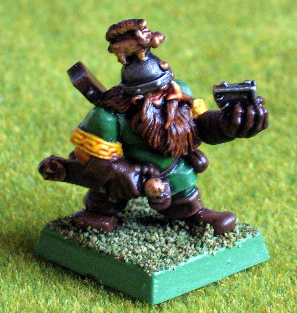 Ginzio Paint Service: Warhammer dwarf engineer/Nano ingegnere di Warhammer