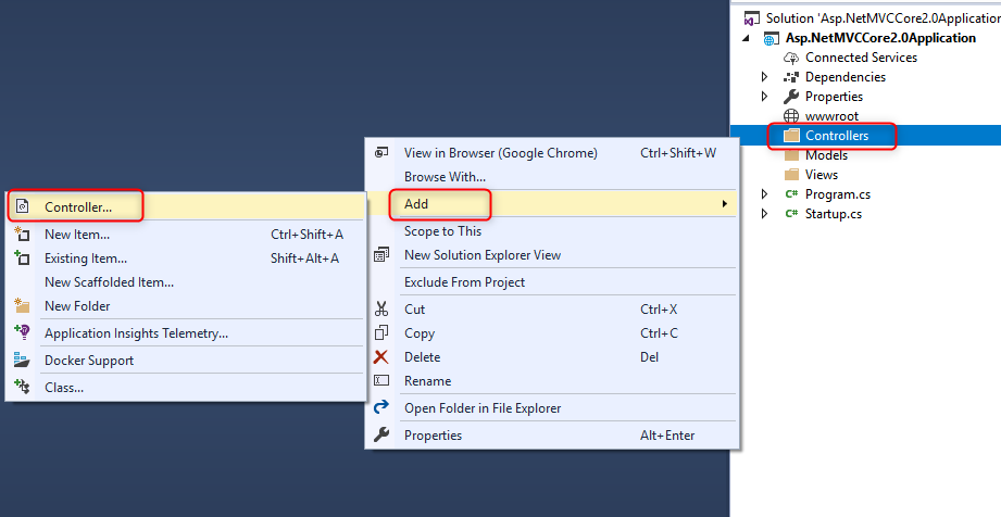 How to Create Asp.Net MVC Core 2.0 Application - Dot Net Techpoint