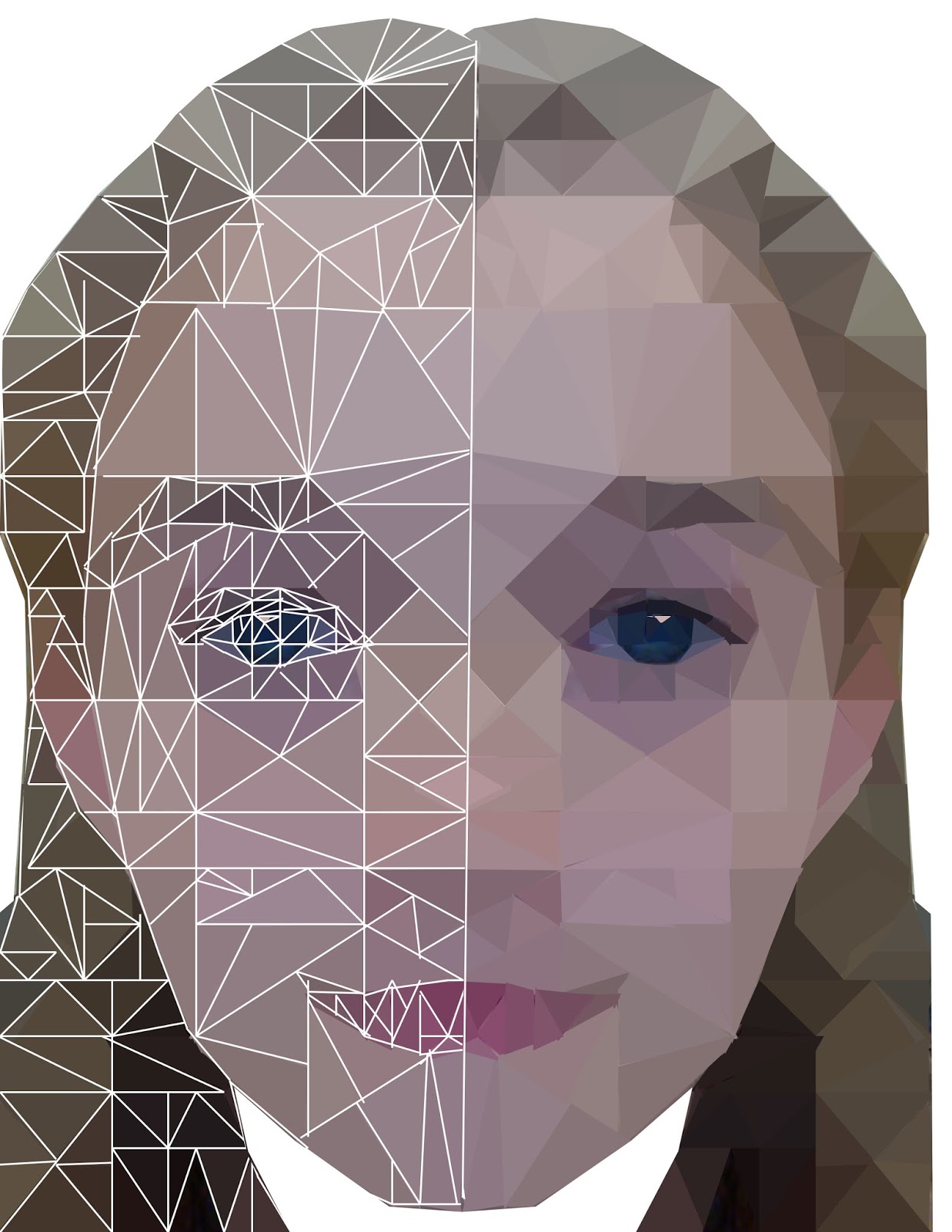 Gillian's World!: Geometric Portraits