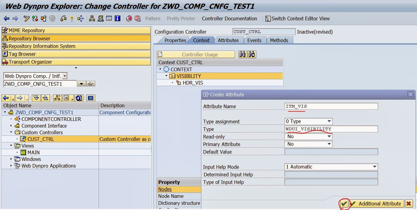 TECHSAP : Enabling & Disabling UI Elements Of the Webdynpro View By Application Configuration ...