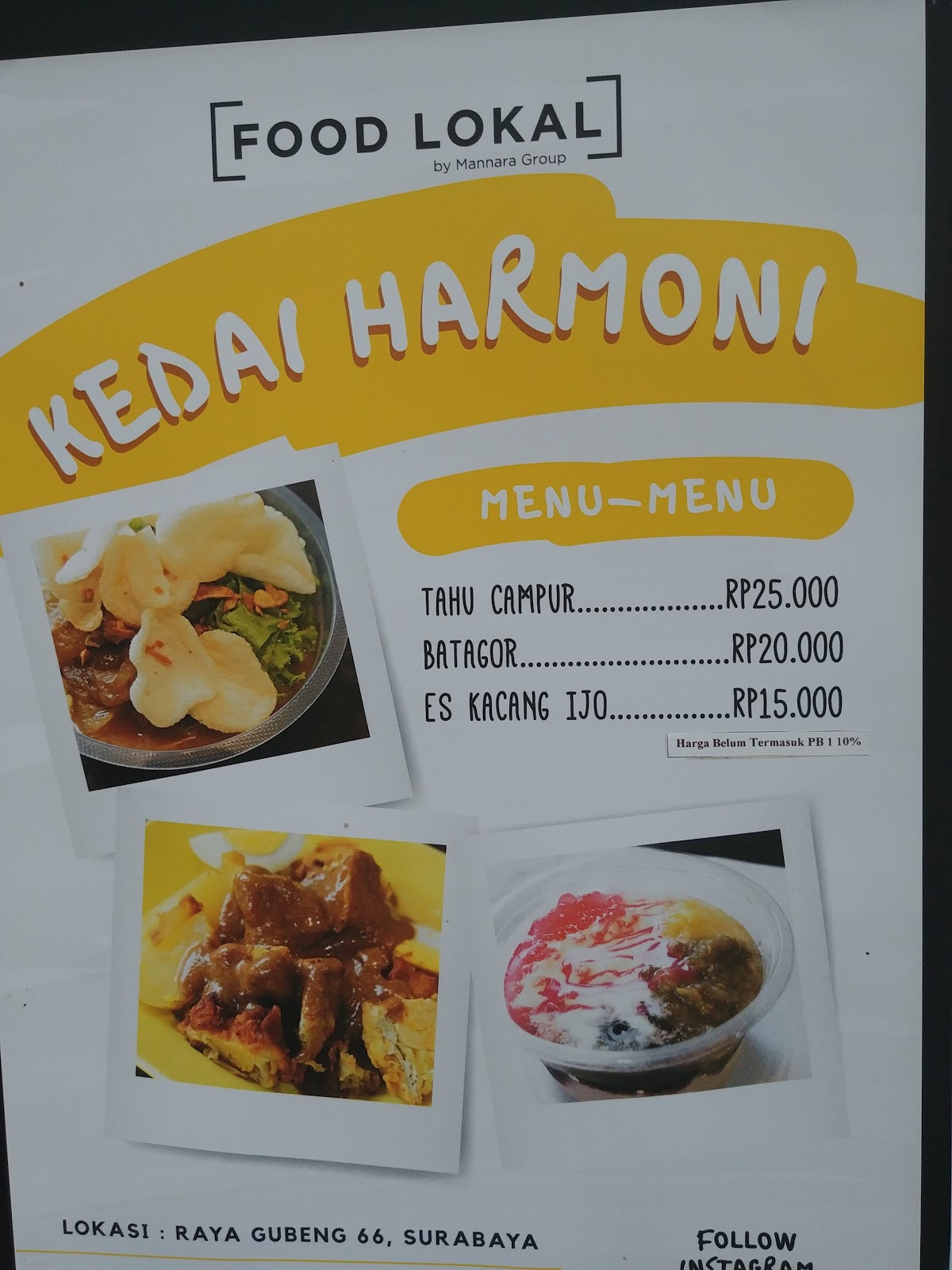 Food Lokal & Captain Hood