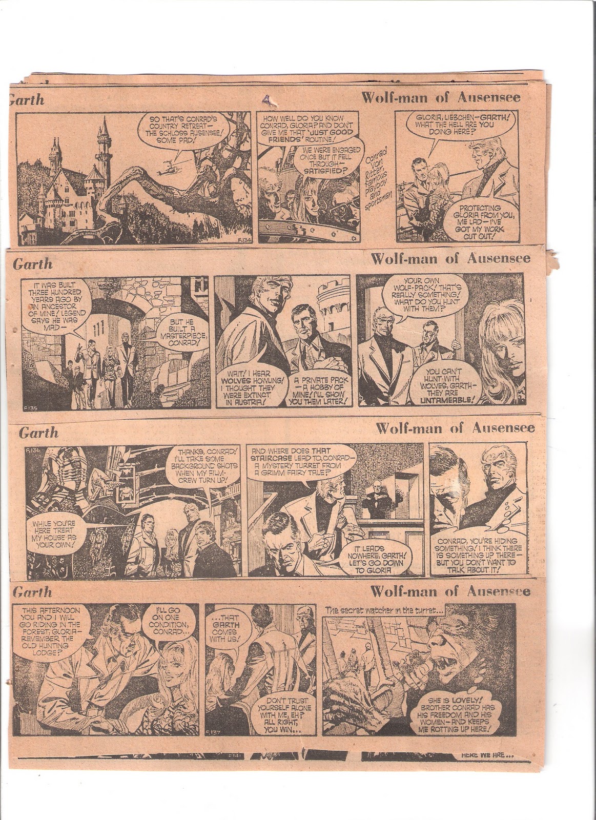 doctor who loved comics: GARTH COMICS