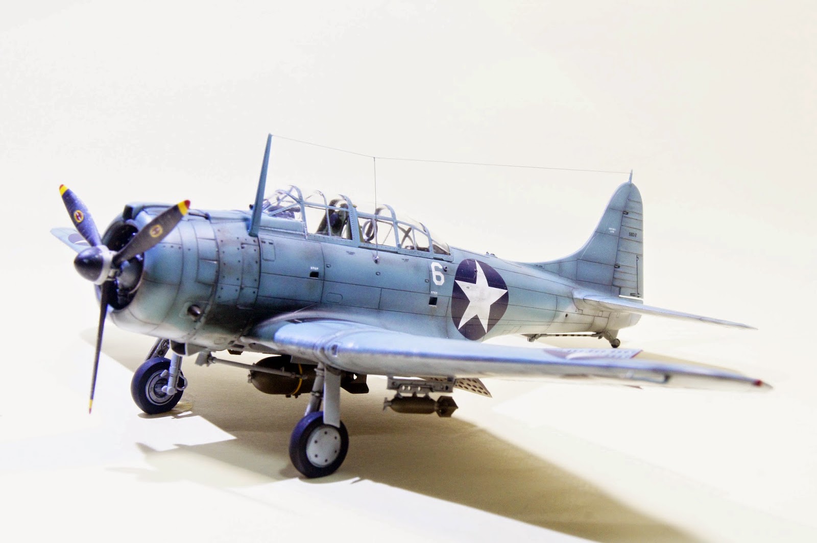 Fine Scale Aviation: USN SBD-2 Dauntless "Midway" 1/48 Accurate mini ...