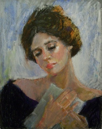 Connie Chadwell's Hackberry Street Studio: The Letter - original oil ...