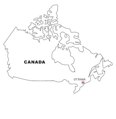 Coloring map of Canada | COLOR AREA