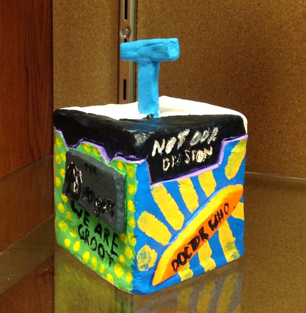 Miss Arty Pants: Themed Clay Boxes