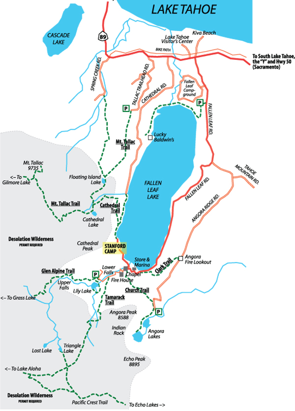 Wes' Travels to California Lakes: Cascade Lake - El Dorado County ...