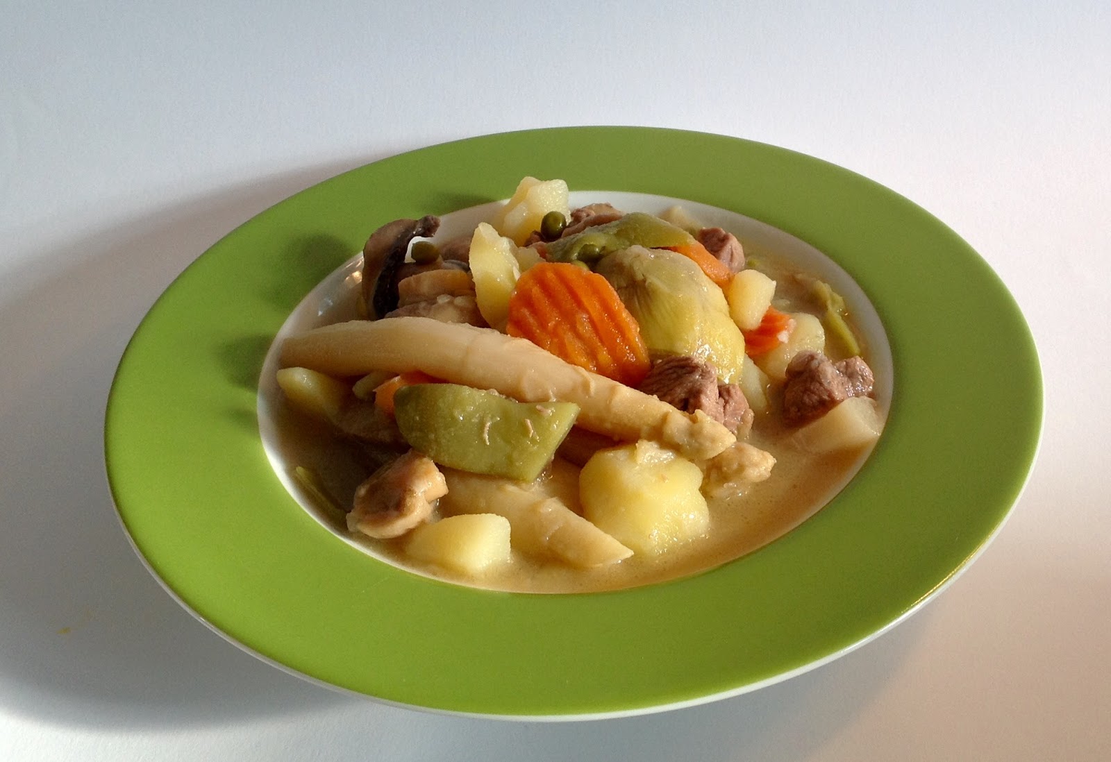 Menestra de carne y verduras - Cocina fácil de Karmen