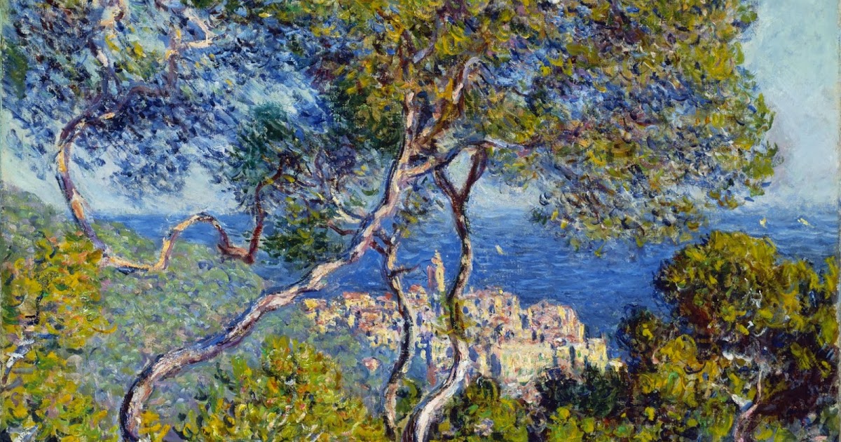 Bordighera 1884 Claude Monet ~ High resolution Art photos museum ...