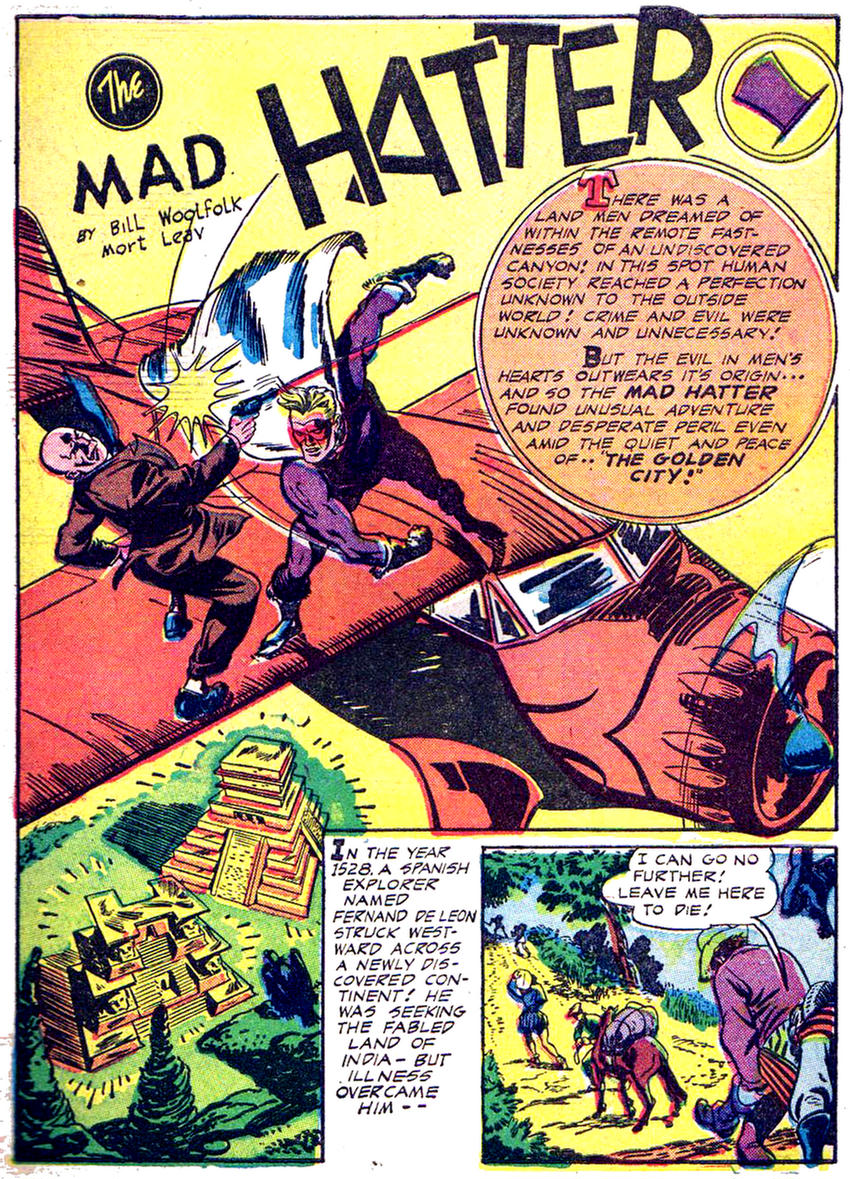 Pappy's Golden Age Comics Blogzine: Number 1438: Mad Hatter shares the ...
