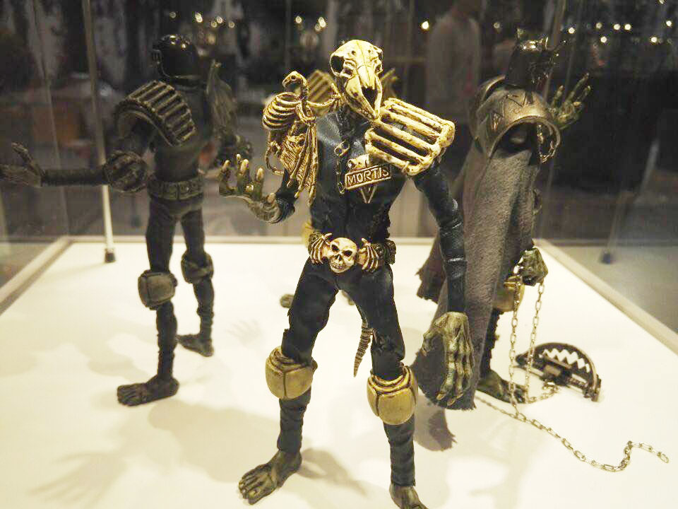 2000AD by ThreeA Toys @ #ToySoul 2015: New Dredd Lawmaster colorway ...