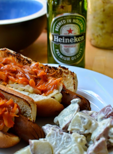 Cocoa and Lavender: Haute Dogs: Hot Cuisine!
