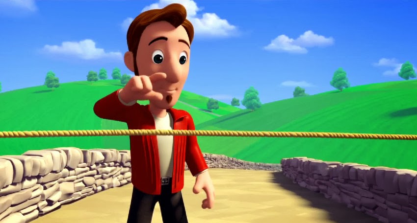 First Look At David Tennant's Character In Postman Pat The Movie