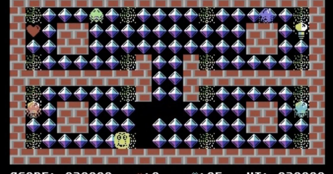 Indie Retro News: Spider Maze - Collect Diamonds and avoid Spiders in ...