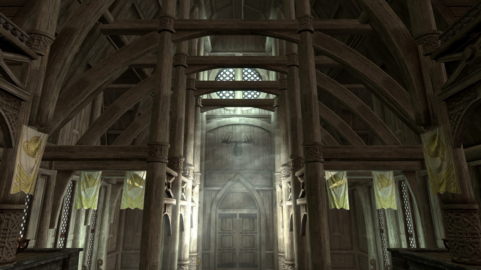 The Art of Architecture: Skyrim Architecture: Dragonsreach