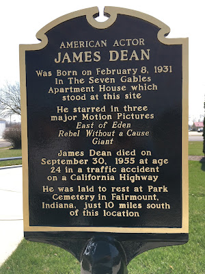 Soldier of Cinema: JAMES DEAN'S INDIANA: My visit to Fairmount & Marion ...