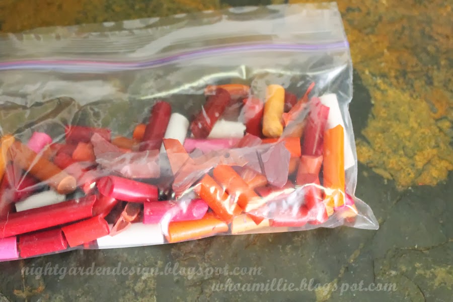 Night Garden Blog: crayon casting -- planes edition, part two