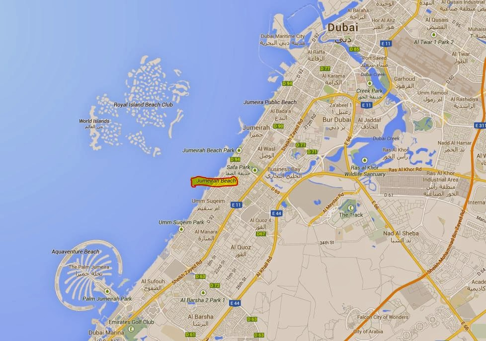 Aissa Dghoughi: Jumeirah Beach Hotel, Dubai