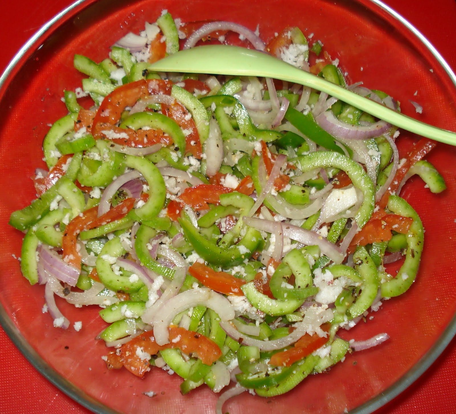 Snake Gourd Salad | Mimosas & Samosas