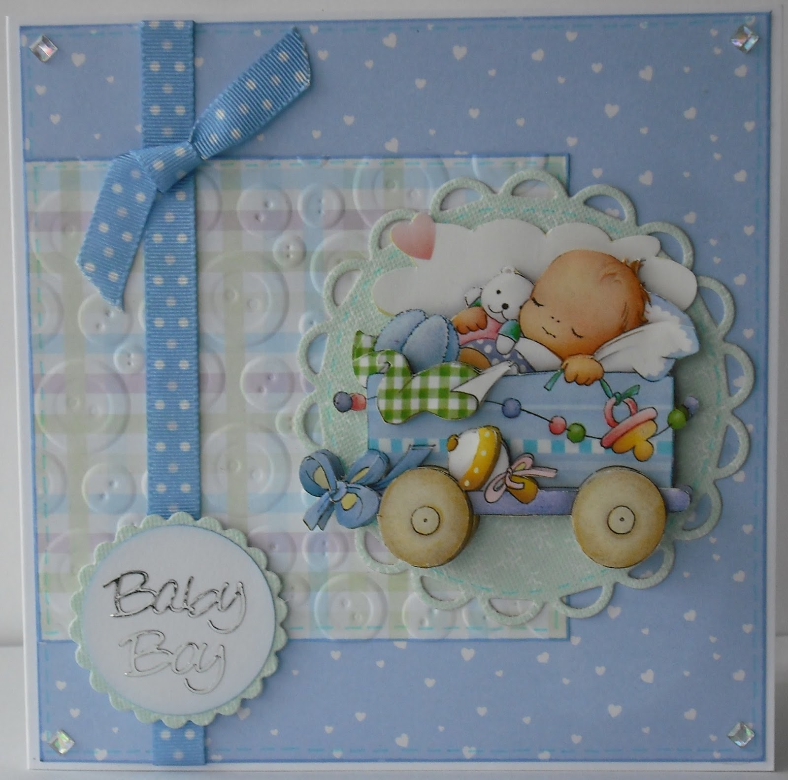 pinkclover.cards: Baby Boy - decoupage