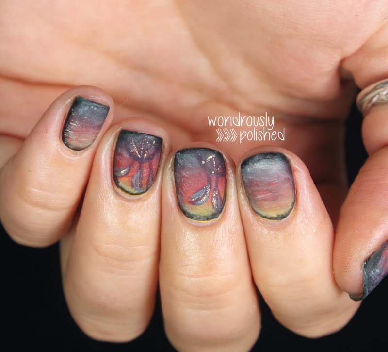 Wondrously Polished: 31 Day Nail Art Challenge - Day 30: Inspired by a ...