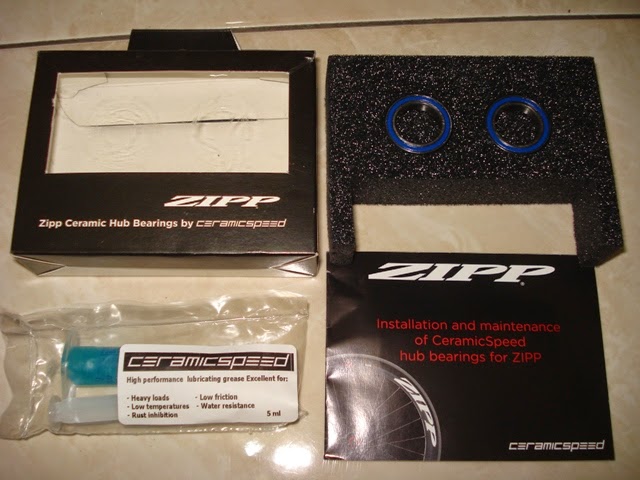 SilverXtc d/h SX : ZIPP CERAMIC SPEED UPGRADE BEARING KITS