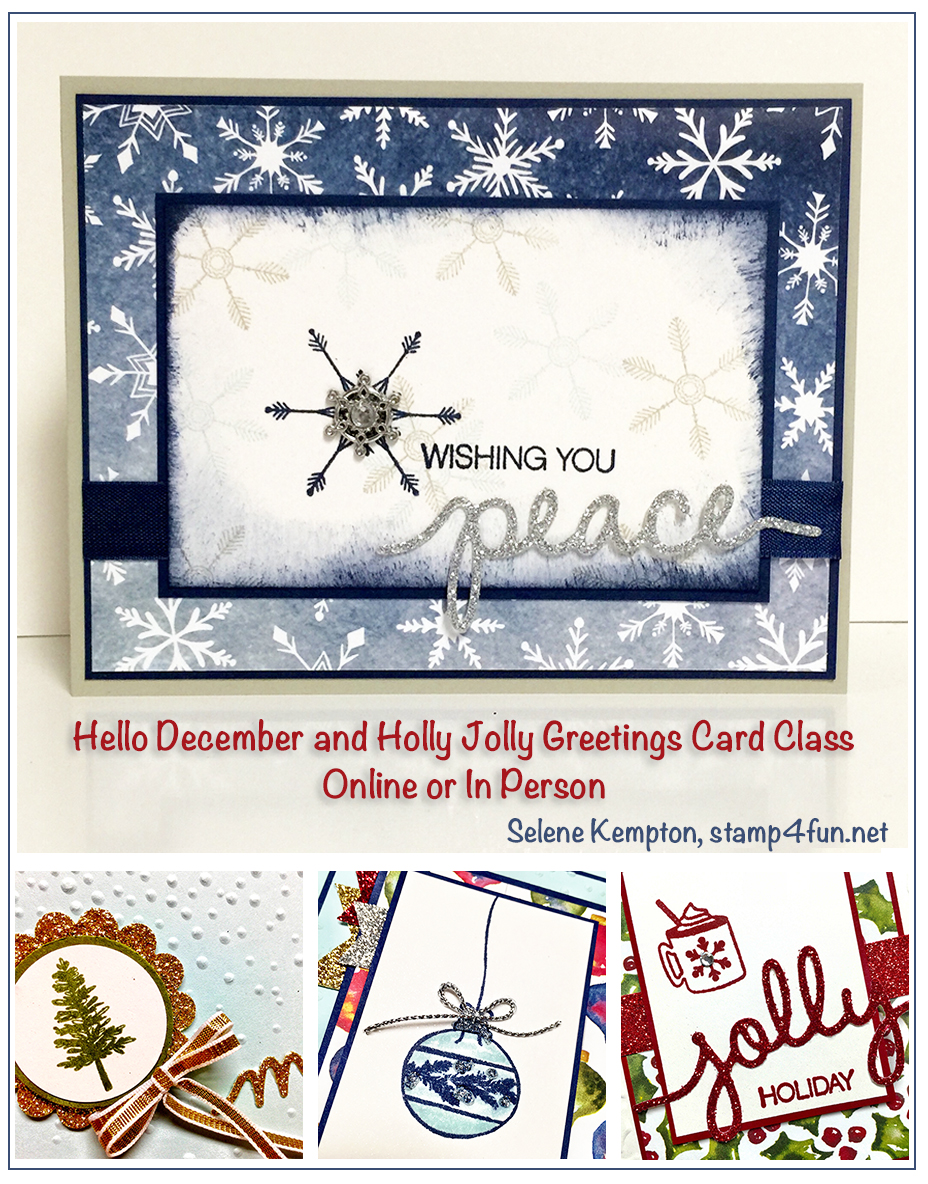 Create with Selene: Stampin Up Nov Card Class ~ Featuring Hello ...