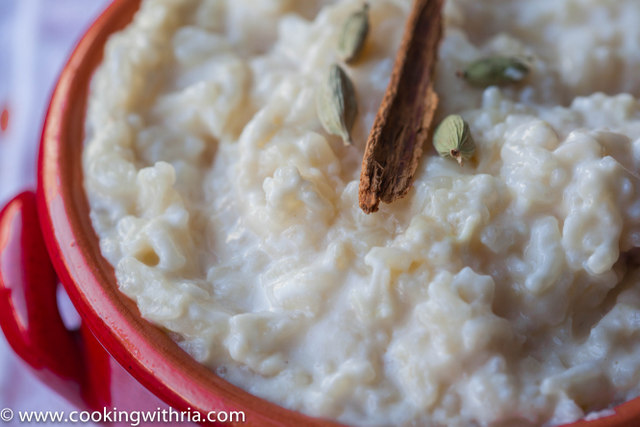 Trinidad Sweet Rice | Rice Pudding