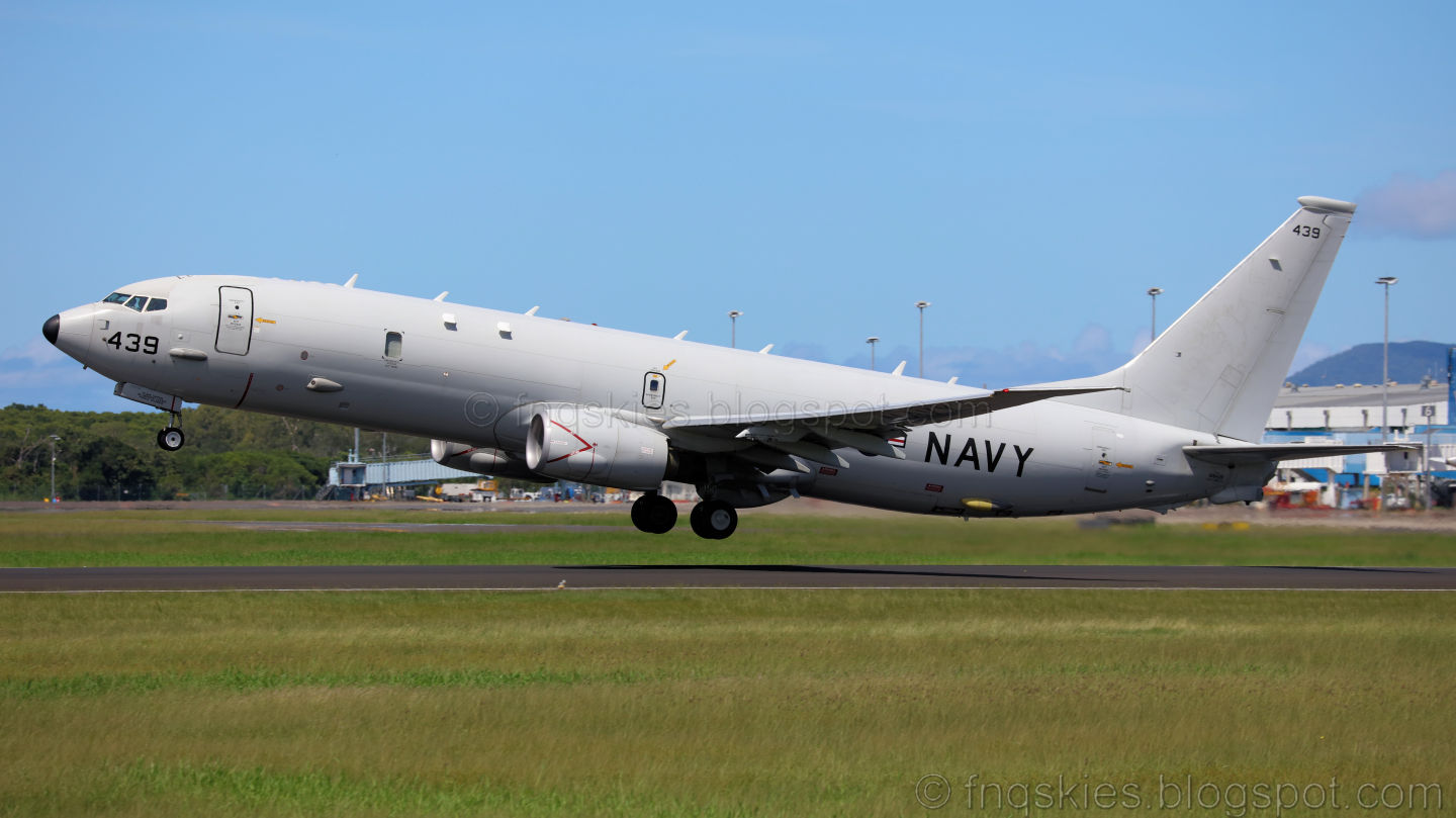 Far North Queensland Skies: US Navy P-8 Poseidon's 168439 and 168849 ...