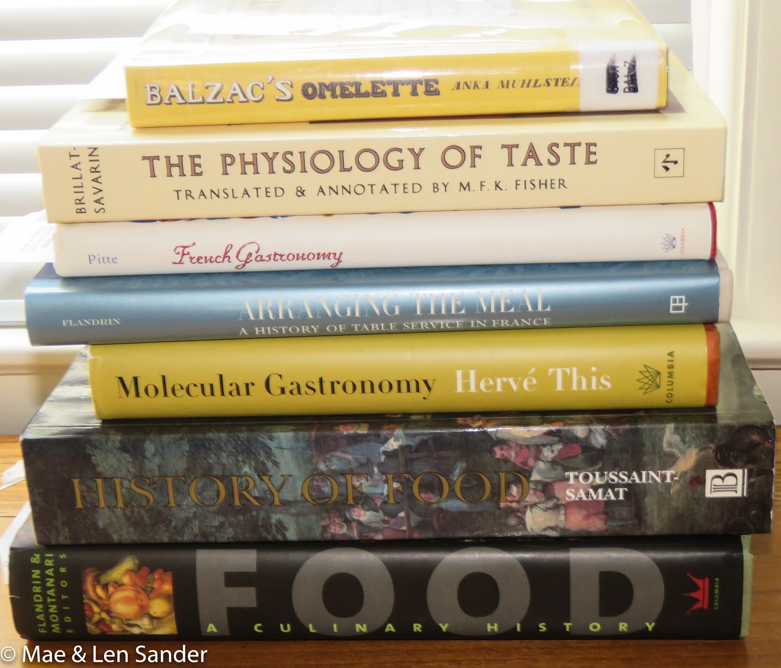 Mae's Food Blog: French Food Books