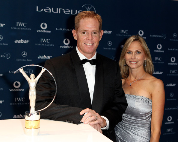 Shaun Pollock and his wife Patricia Lauderdale | CelebritiesCouples