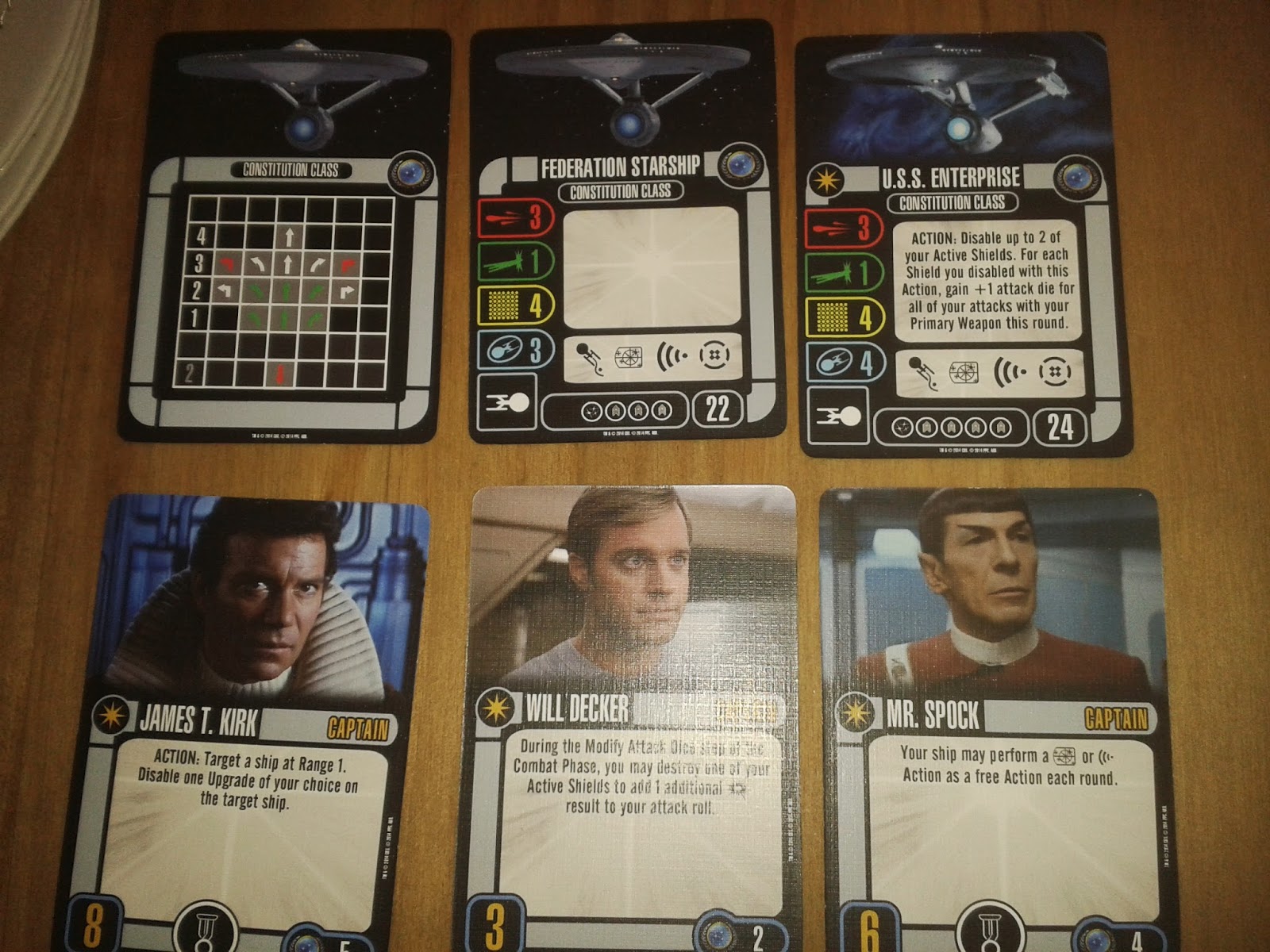 Star Trek Attack Wing USS Enterprise Refit unboxing