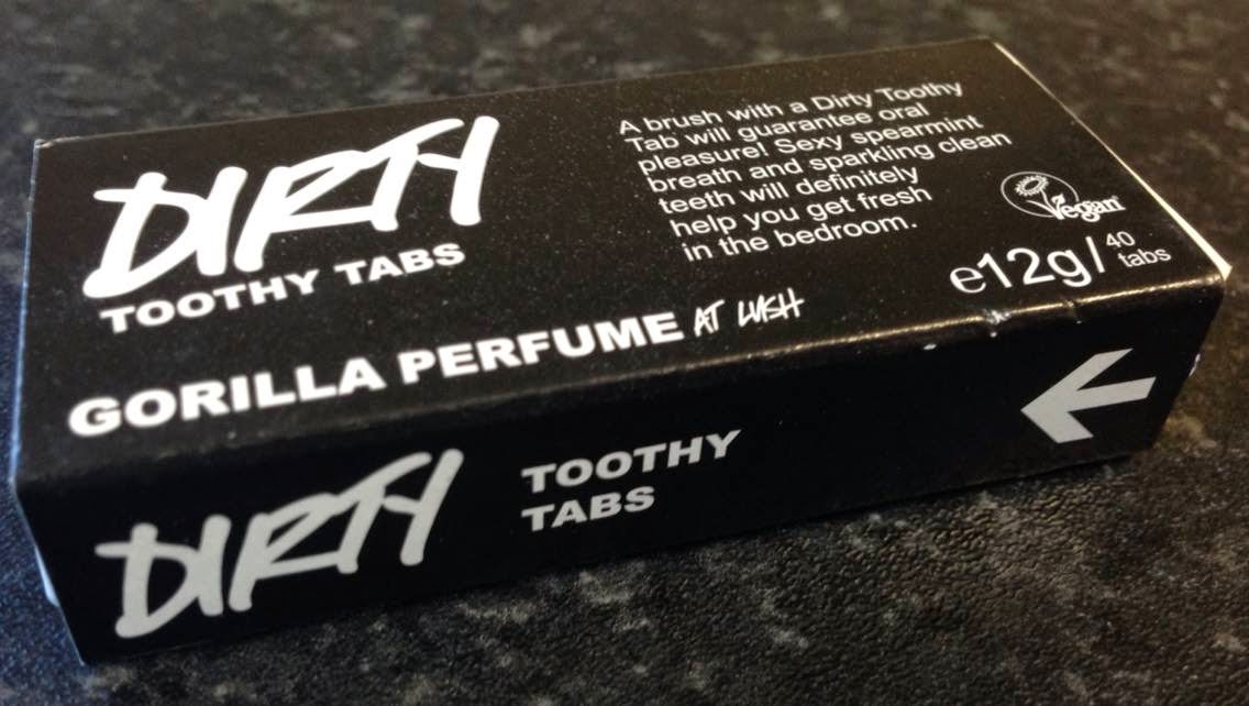 All Things Lush UK: Dirty Toothy Tabs