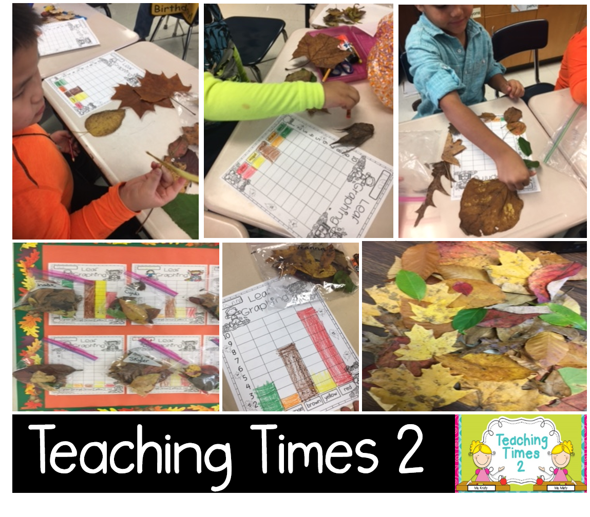 Leaf Graphing- Great Hands-on Fun!! - Teaching Times 2