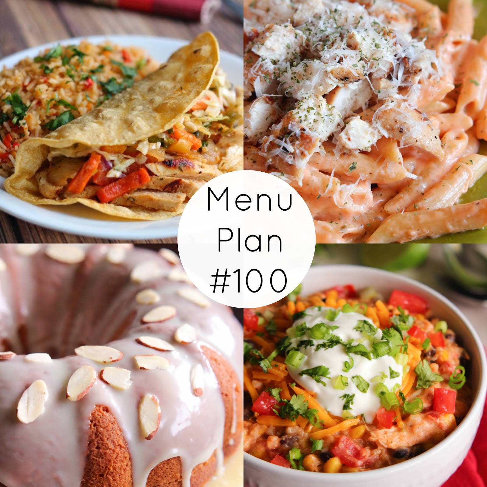 Eat Cake For Dinner: Menu Plan Saturday #100