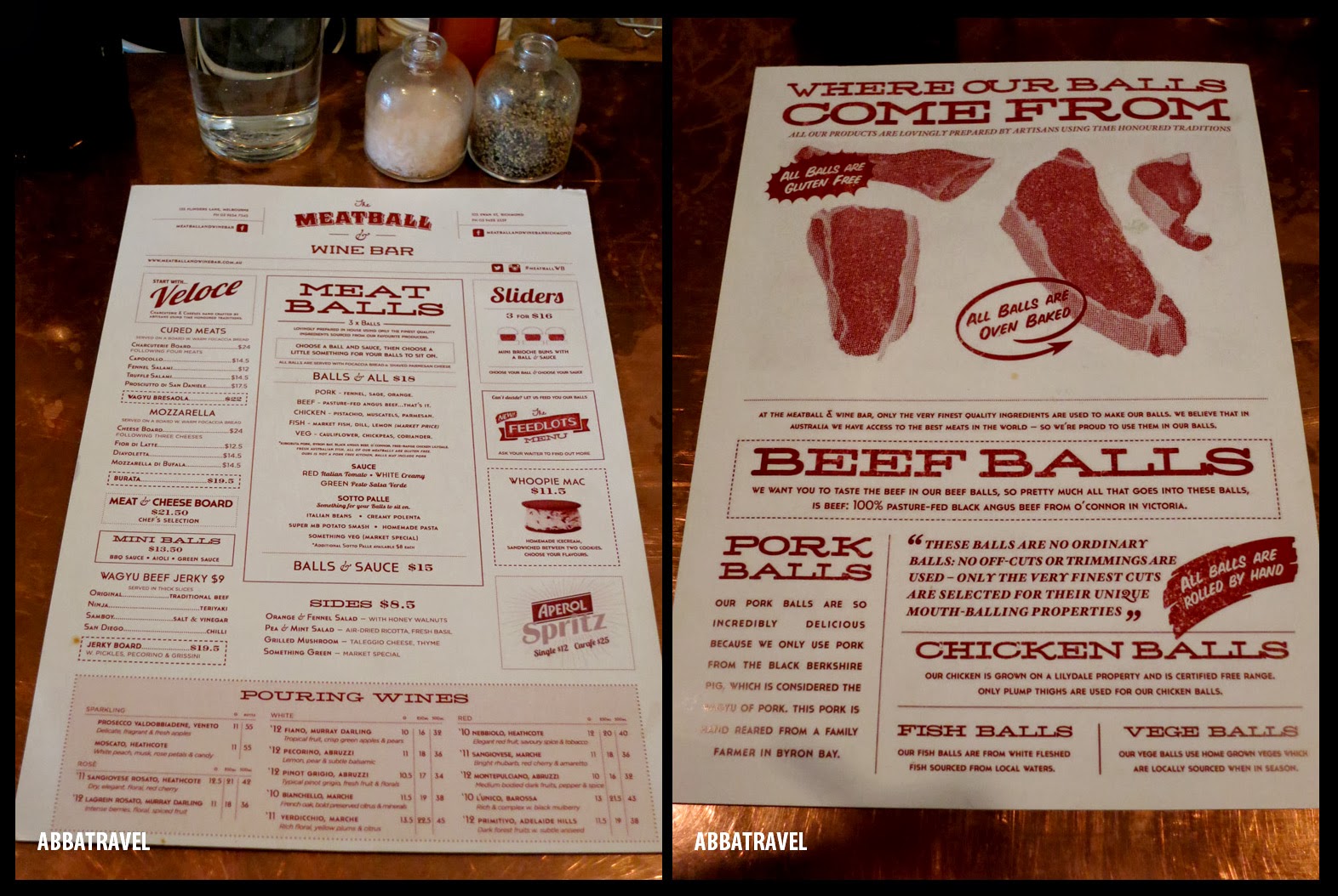 ABBATravel: Australia - Melbourne, To Eat 24NOV2013 (The Meatball and ...