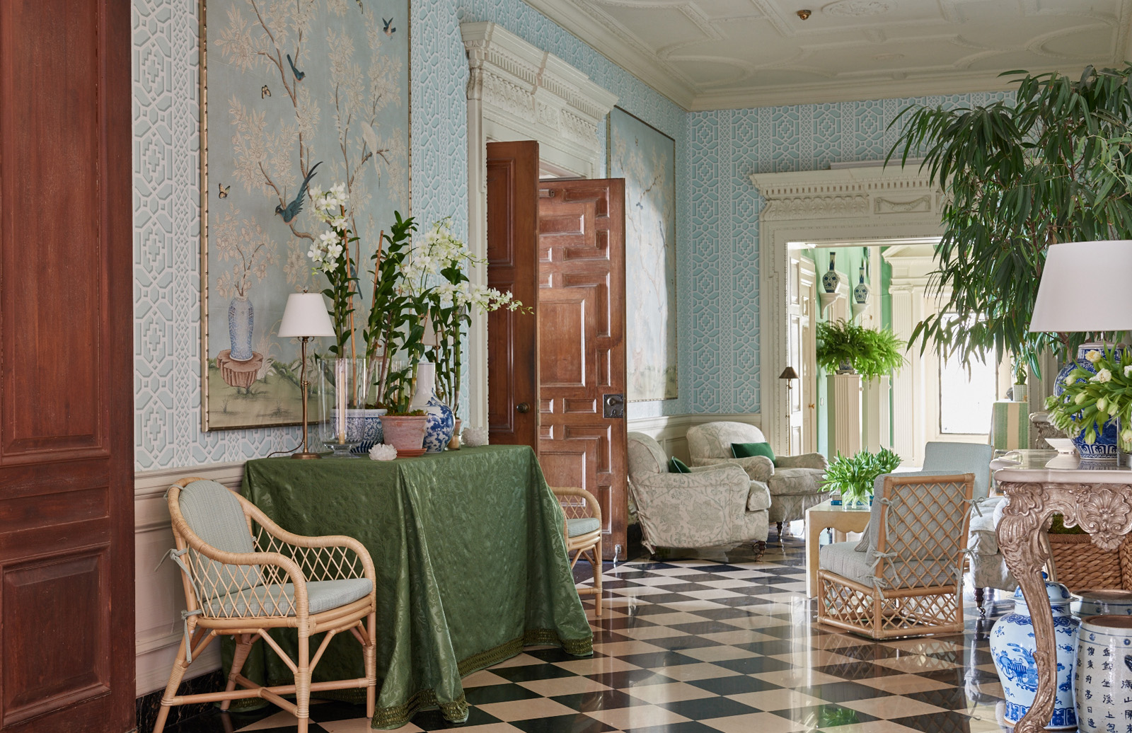 Decor Inspiration: Mark D. Sikes' Interiors & Greystone Show House ...